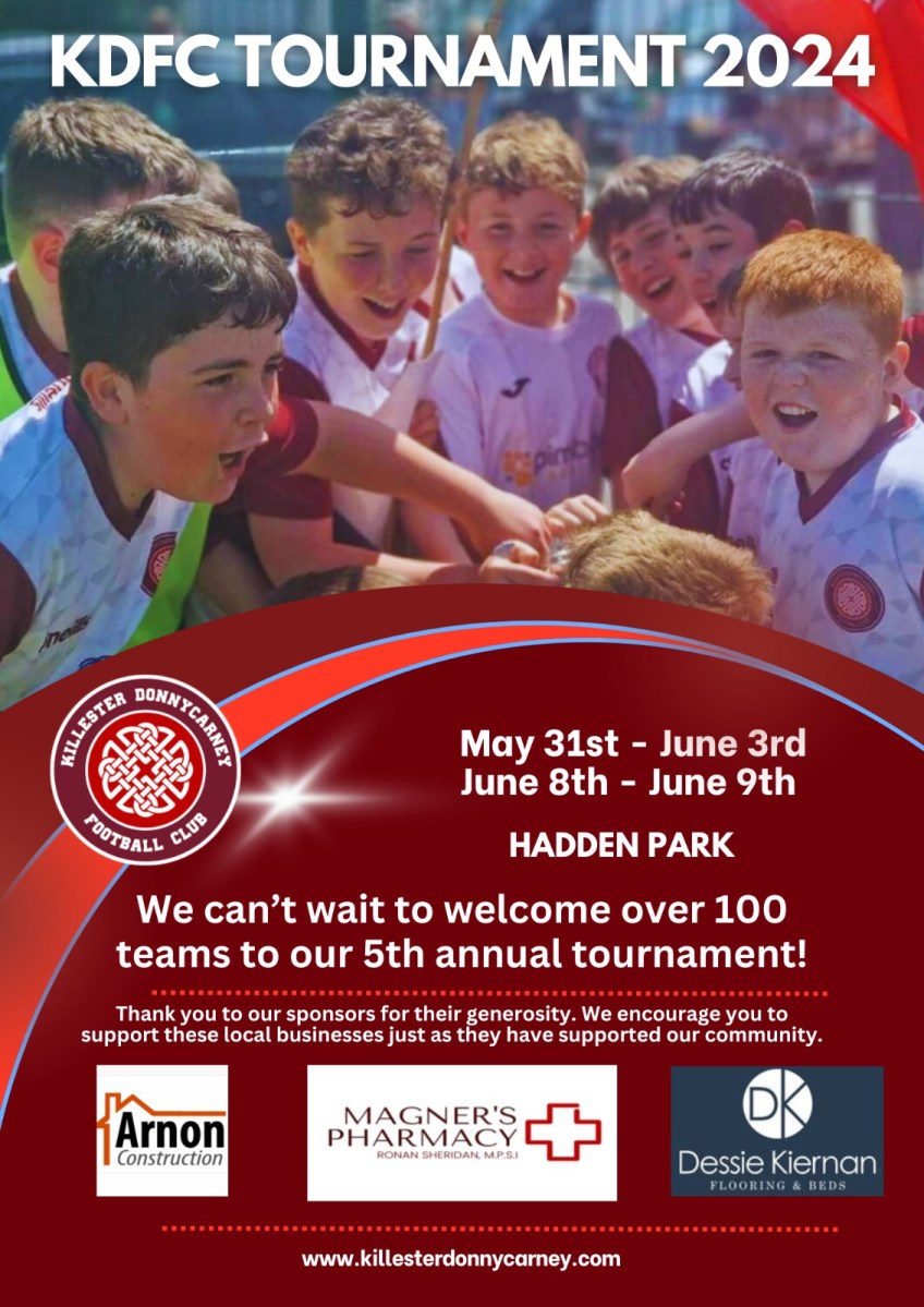 KDFC 5th Annual Junior Tournament – Killester Donnycarney FC