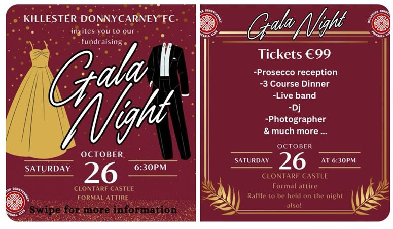 KDFC Gala Night – Killester Donnycarney FC